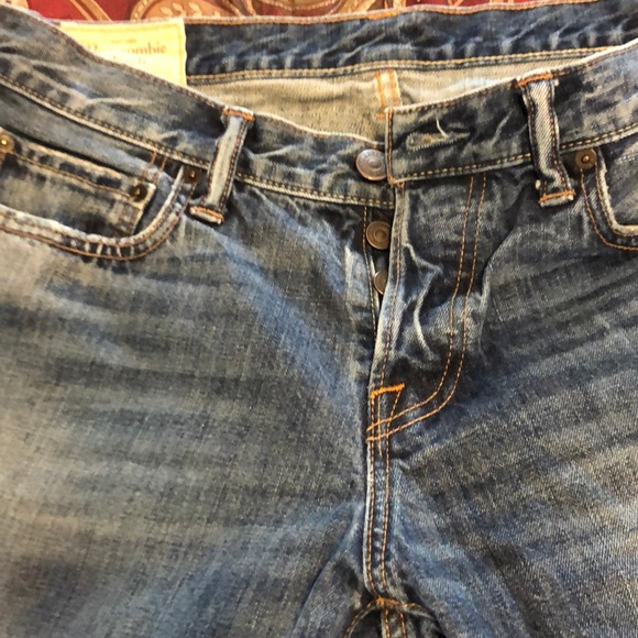 Abercrombie & Fitch | Jeans | Mens Button Fly Blue Jeans Abercrombie ...